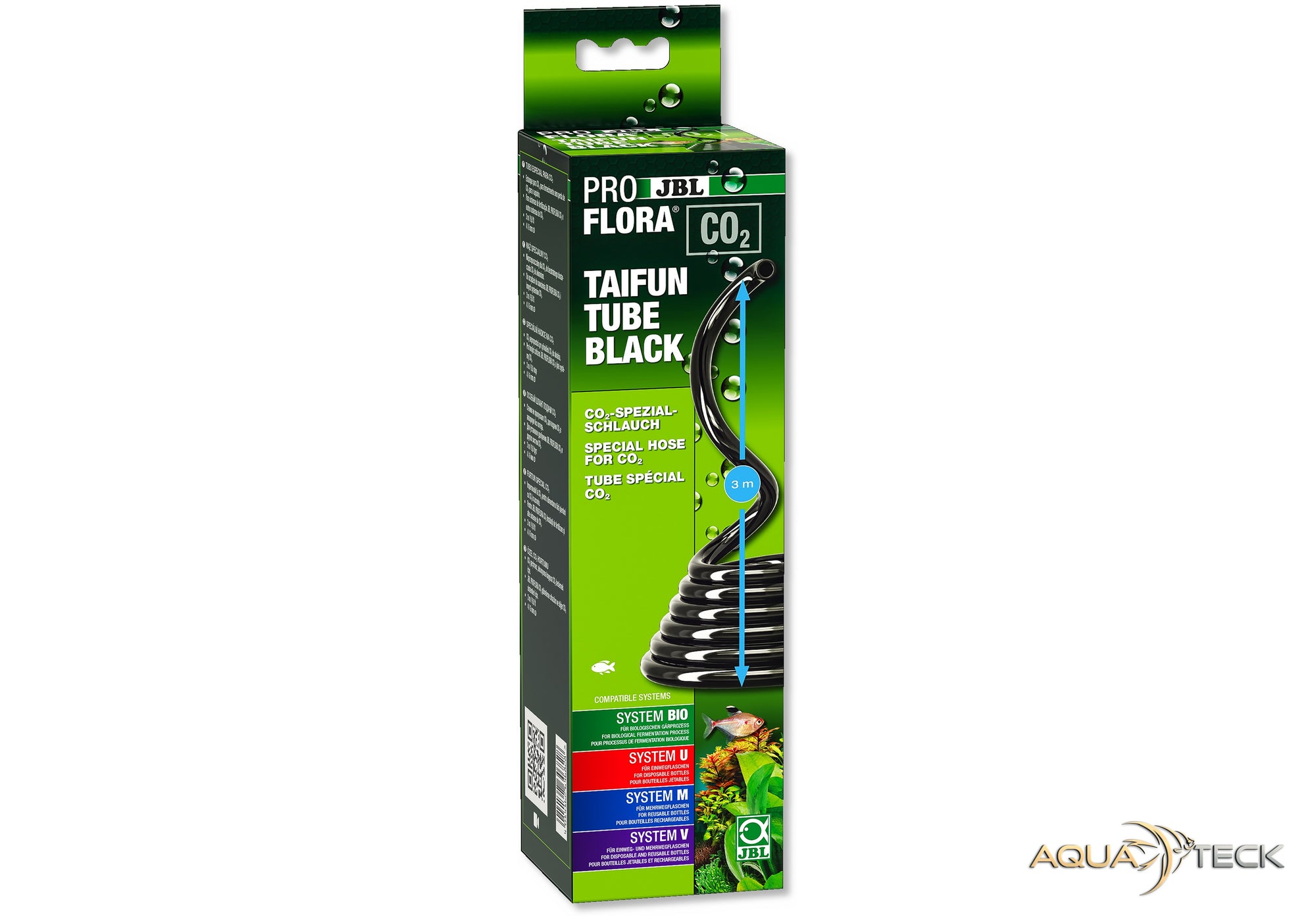 JBL PROFLORA CO2 Taifun Tube black — AQUA TECK