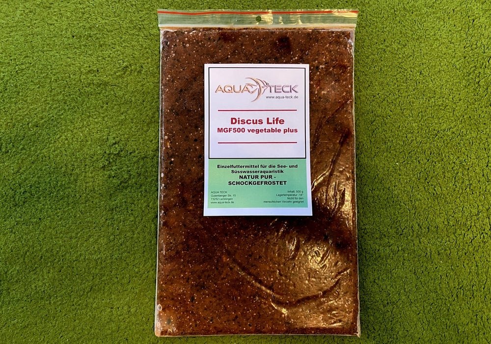 500g Discus Life MGF 500 vegetable plus - Frostfutter — AQUA TECK